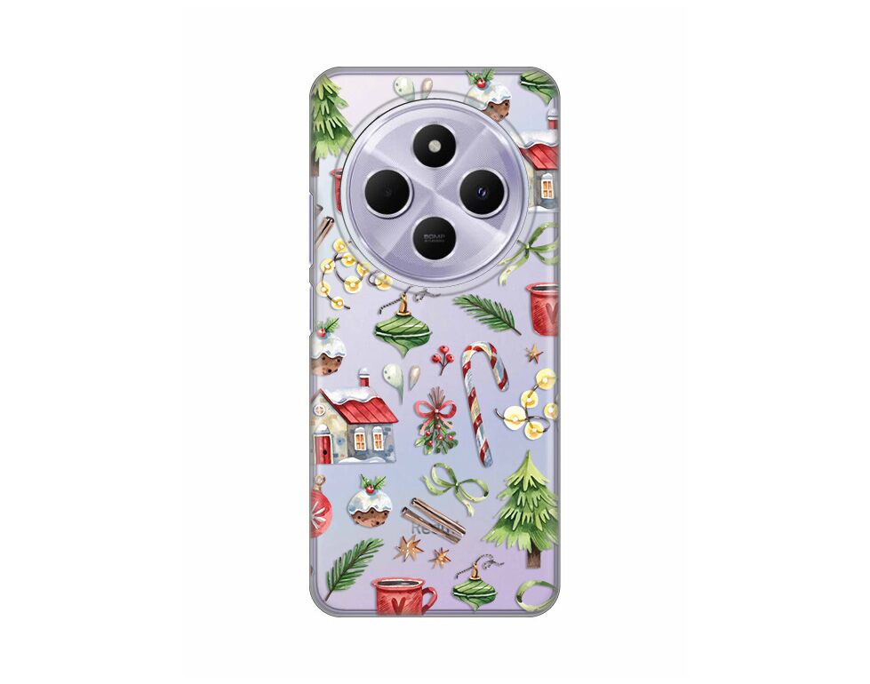 Silikonska futrola PRINT Skin - Xiaomi Redmi 14C/Redmi A4 Winter Spirit