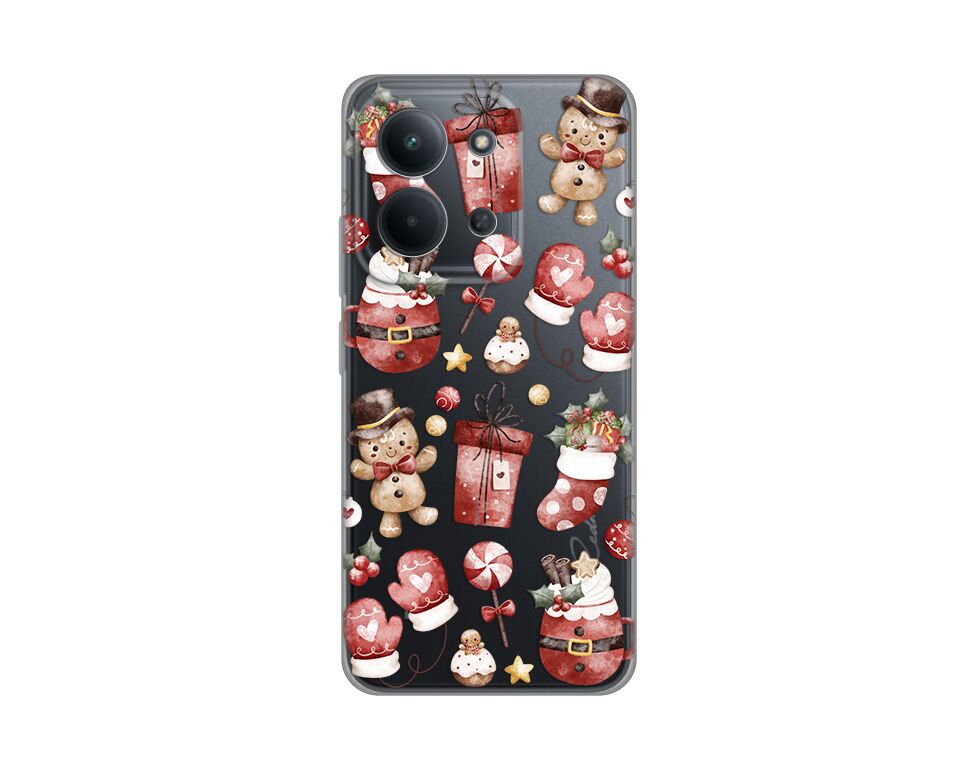 Silikonska futrola PRINT Skin - Xiaomi Redmi 15C 4G Cozy Christmas