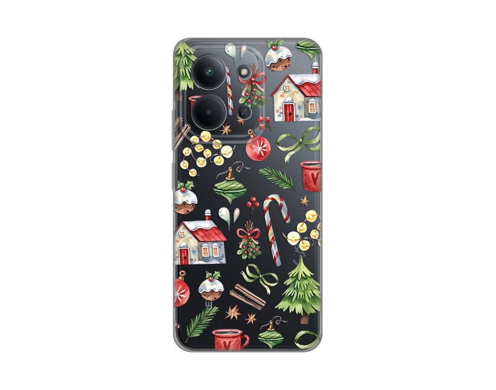 Silikonska futrola PRINT Skin - Xiaomi Redmi 15C 4G Winter Spirit