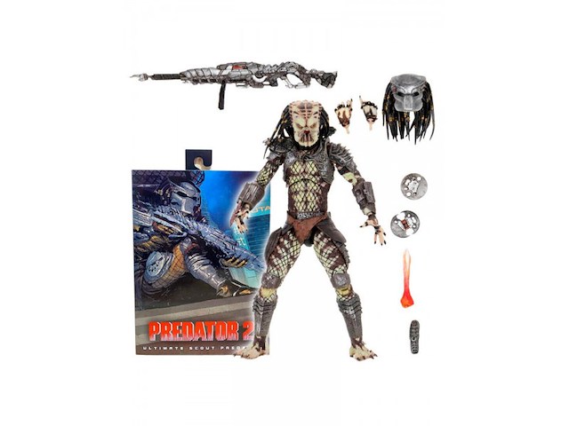 Predator 2 Scout Predator 19 cm NECA Ultimate Edition