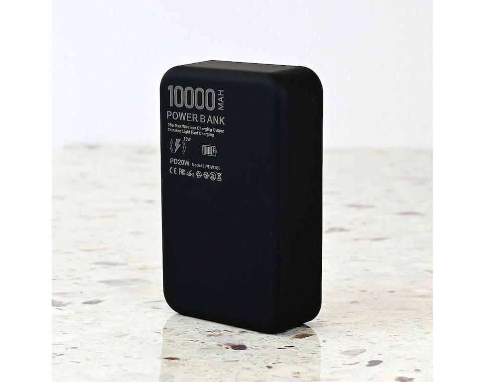 Univerzalna Back Up Baterija prenosiva baterija Magsafe Oxpower PD W100 10000mAh crna