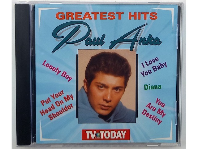 Paul Anka – Greatest Hits - TV Today