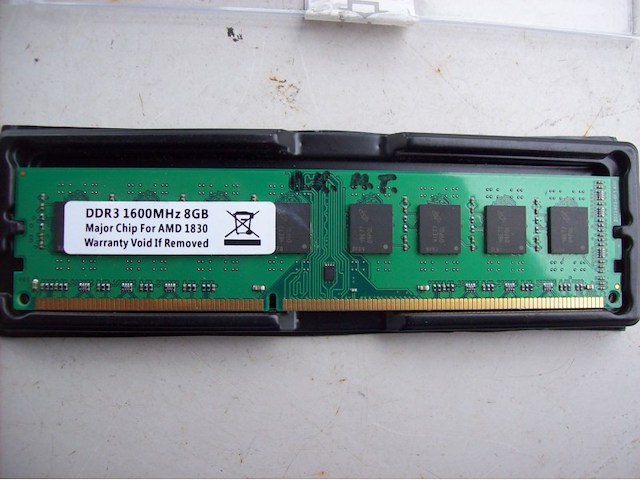 8 Gb ddr3  ,1600 Mhz