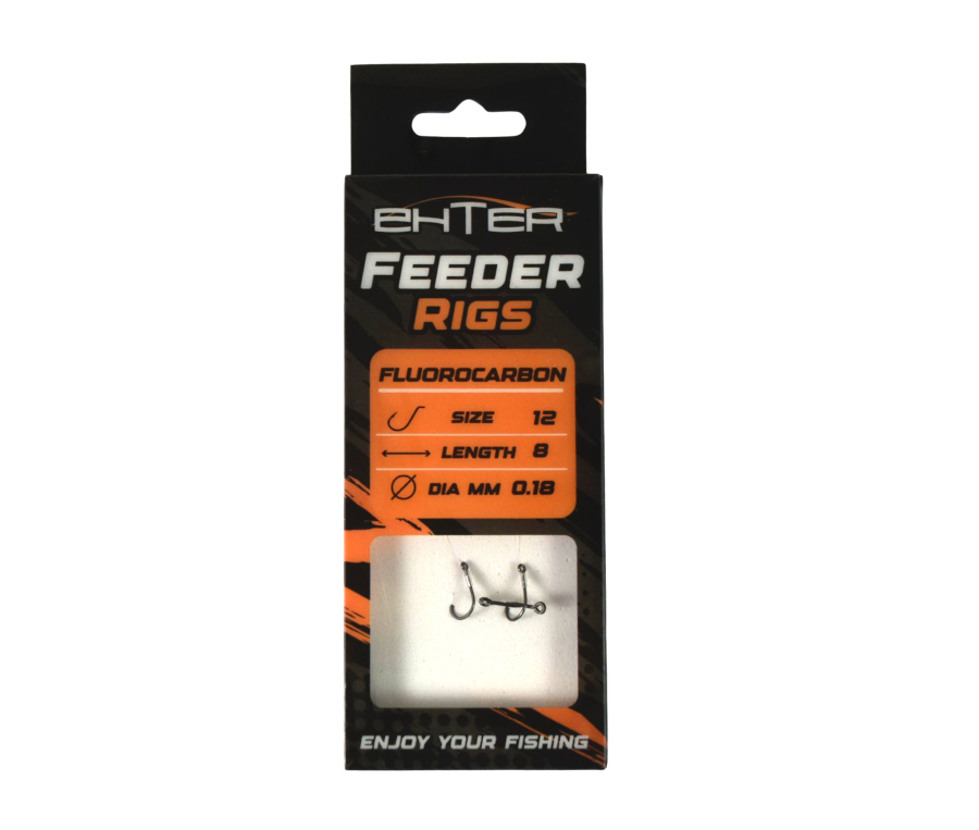 ENTER FEEDER RIG FLUOROCARBON 8CM 0.18MM