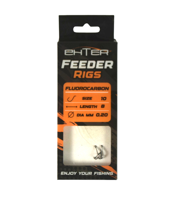 ENTER FEEDER RIG FLUOROCARBON 8CM