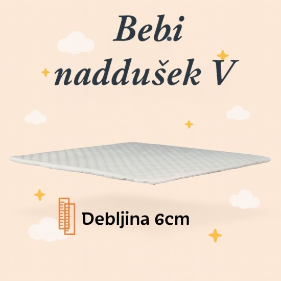 Bebi naddušek V – Dodatna udobnost i stabilna potpora za dečiji dušek
Bebi naddušek V – Dodatna udobnost i stabilna potpora za dečiji dušek
Moguće opcije
Povezani članci
Moj nalog
Newsletter
