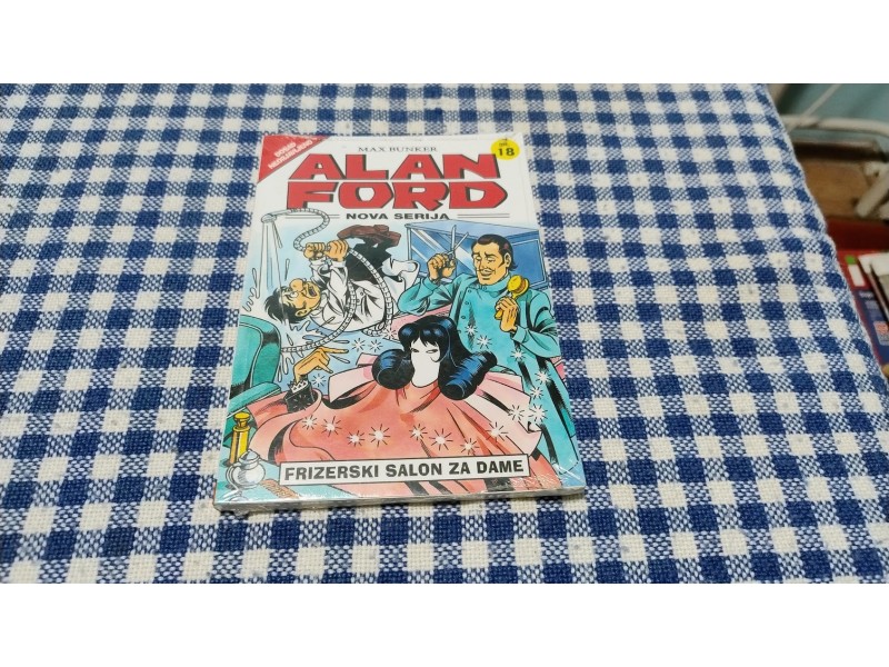 ALAN FORD NOVA SERIJA BROJ 18 FRIZERSKI SALON ZA DAME