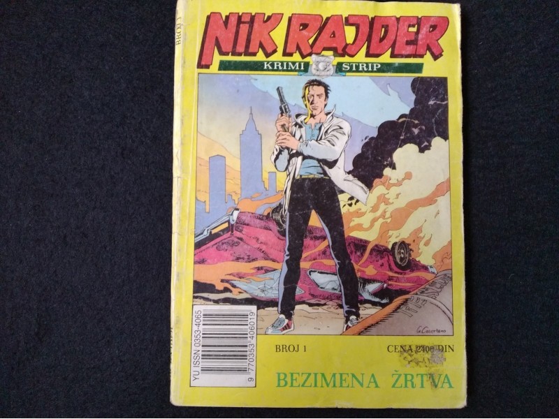 Nik Rajder broj 1 - Bezimena žrtva