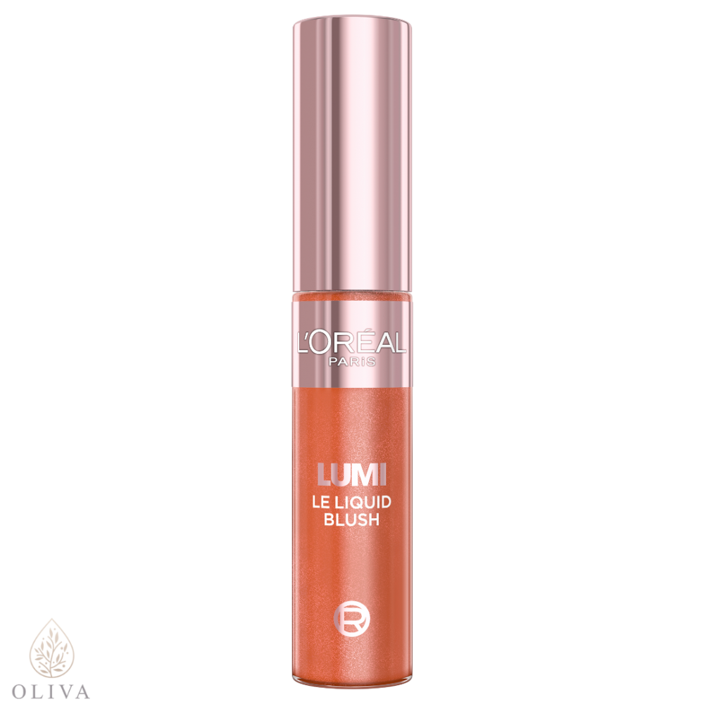 L'ORÉAL PARIS LUMI TEČNO RUMENILO 627 GLOWY WARM PEACH