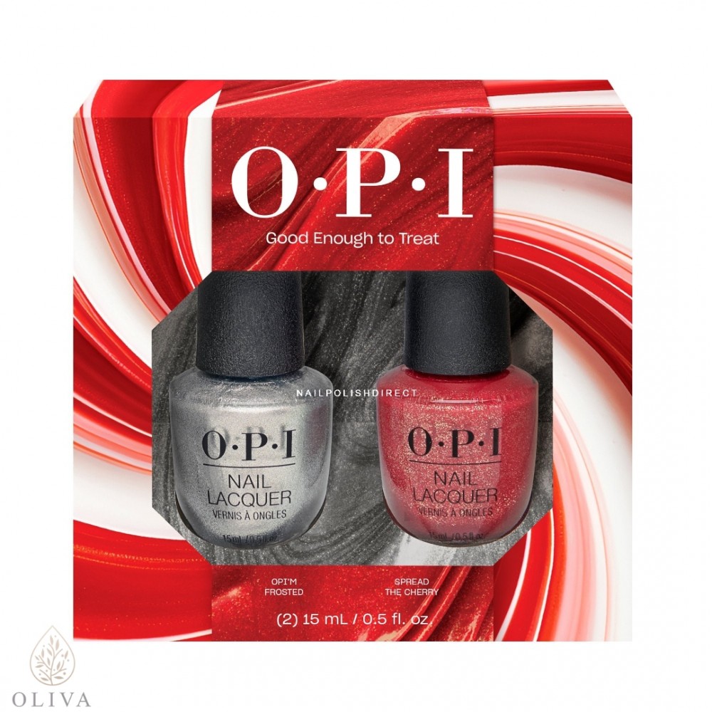 OPI HOLIDAY 25 - GOOD ENOUGH TO TREAT SET LAKOVA (2 X 15ML)