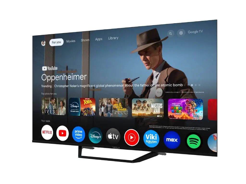Tesla Televizor 55E655BUS, 55" 3840 x 2160 (4K Ultra HD), Smart, GoogleTV, Crni