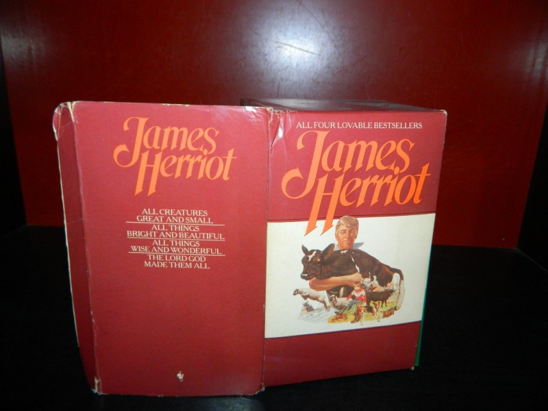 James Herriot, 4 knjige na engleskom u kutiji