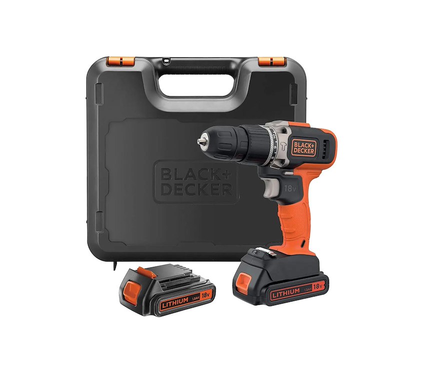 Black+Decker Aku bušilica BCD003C2K, 2x1.5Ah