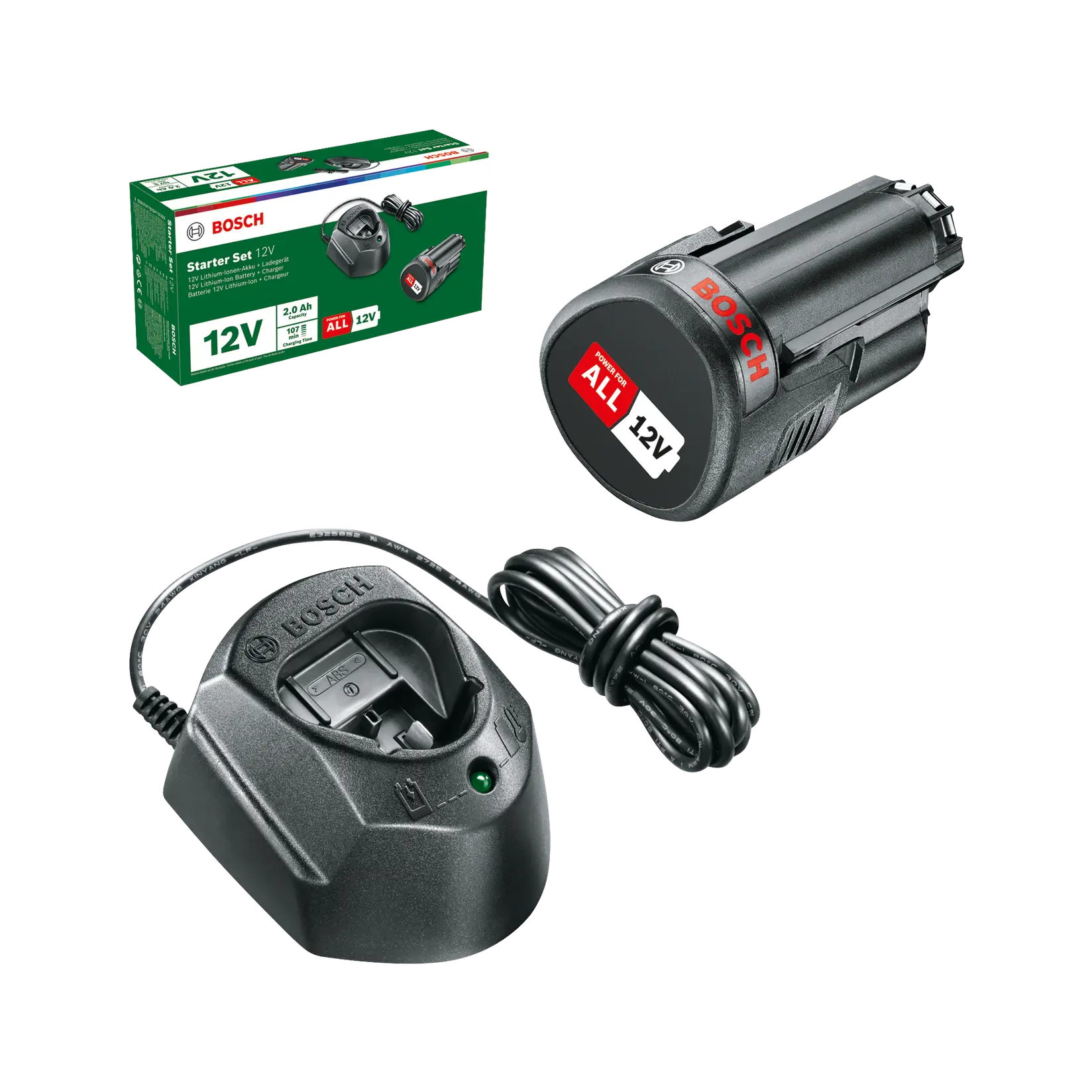 Bosch Akumulator PBA 12V 1,5 Ah + Punjač GAL 1210, 1600A01L3D