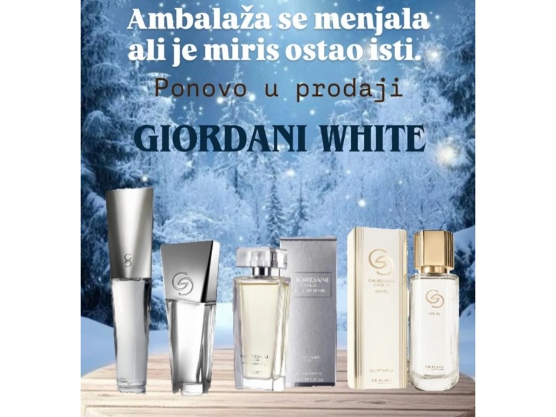 Beli Giordani - Giordani Gold White NOVO