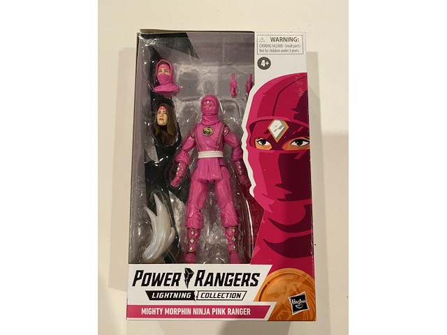 Power Rangers Lightning Collctn Ninja Pink Ranger 15 cm