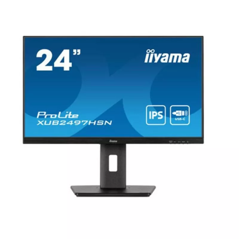 Monitor 23.8″ Iiyama XUB2497HSN-B2 IPS 1920X1080/100Hz/1ms/HDMI/DP/USB-C/zvučnik