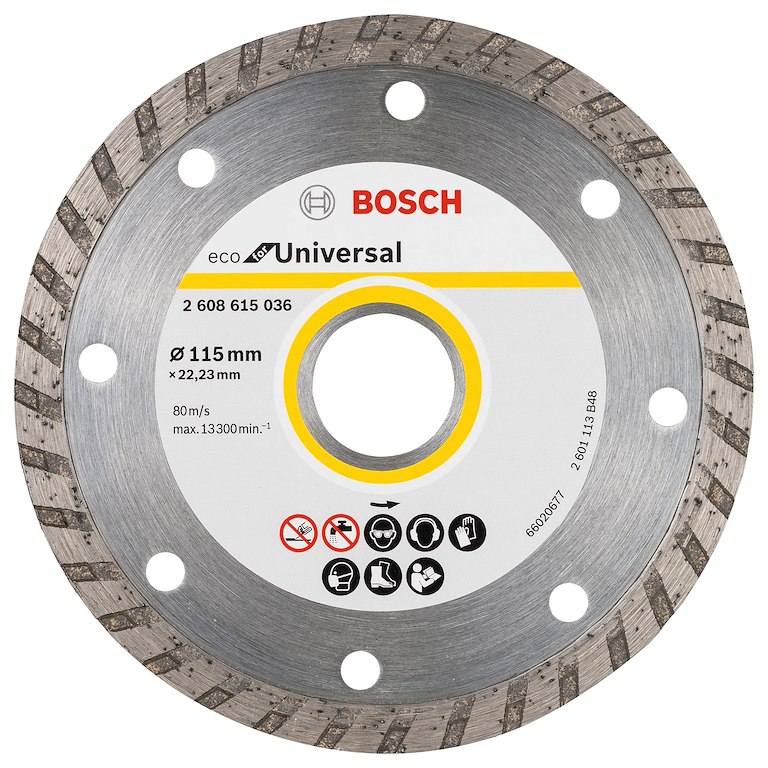 Bosch Eco for Universal dijamantska rezna ploča 115x22,23x7mm, 2608615045