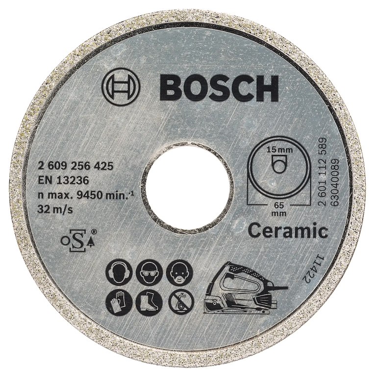 Bosch Dijamantska rezna ploča Standard for Ceramic 2609256425