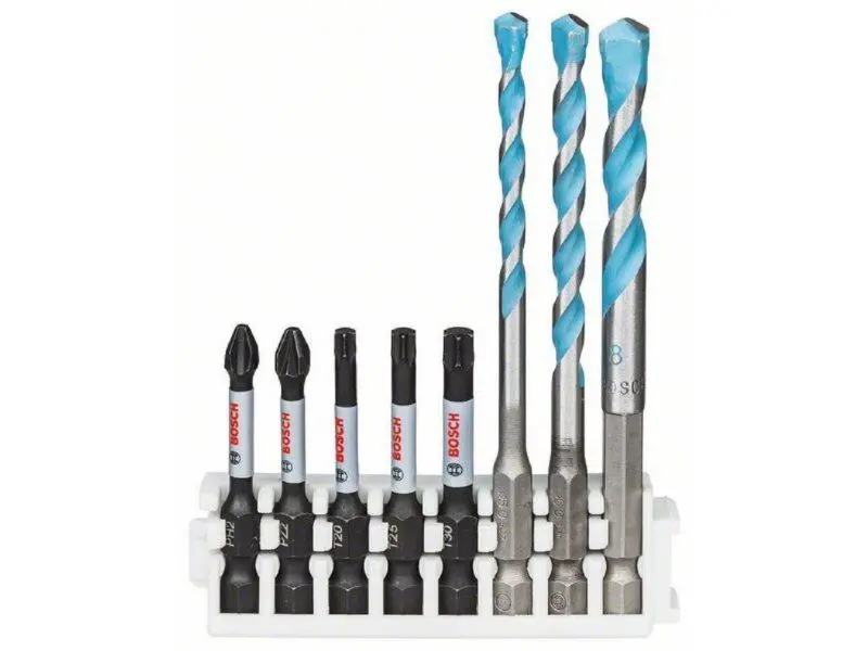 Bosch Set burgija i nastavaka Pick and Click 2608577144, 8 delova