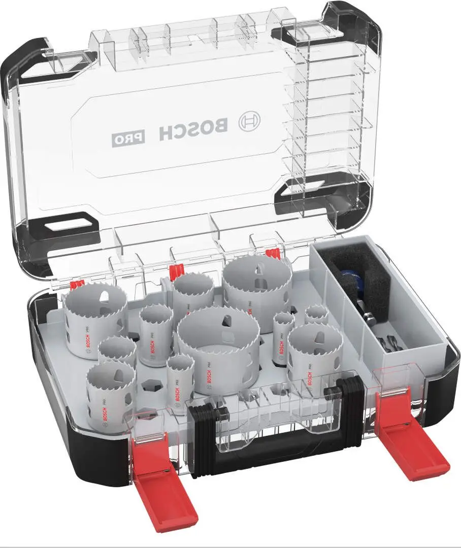 Bosch PRO Multi Material PC Plus set testera za otvore 20, 22, 25, 32, 35, 40, 44, 51, 60, 68, 76 mm 14/1 2608594426