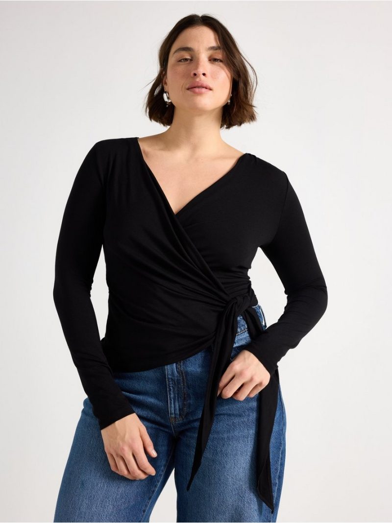 Majica – Long-sleeved wrap top