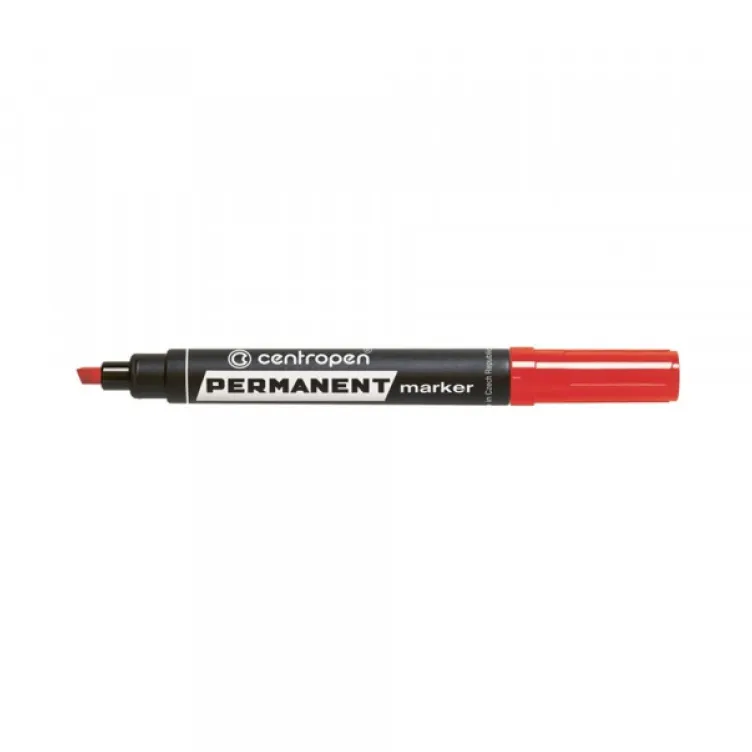 Permanent Marker CENTROPEN 8576 2mm kosi vrh crveni