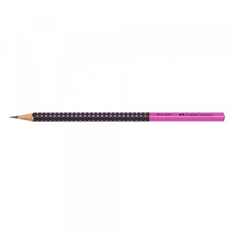 Grafitna olovka Faber Castel GRIP B Two Tone 517011 crna-pink