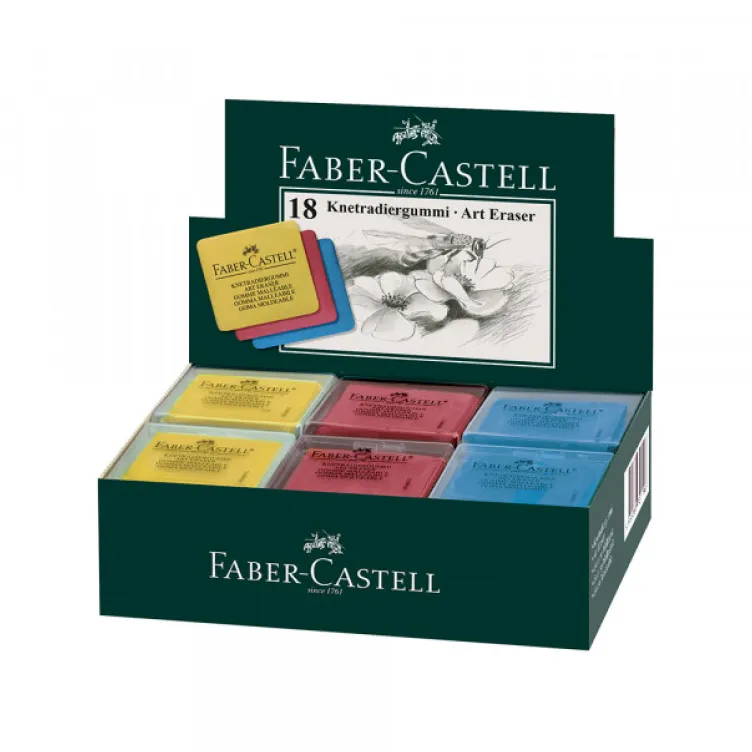 Gumica Faber Castell umetnička gnjeca pastel (1/18) 127321