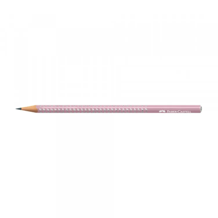 Grafitna olovka Faber Castel GRIP HB Sparkle 118234 pearl rose sh
