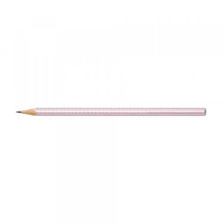 Grafitna olovka Faber Castel GRIP HB Sparkle 118261 rose metallic