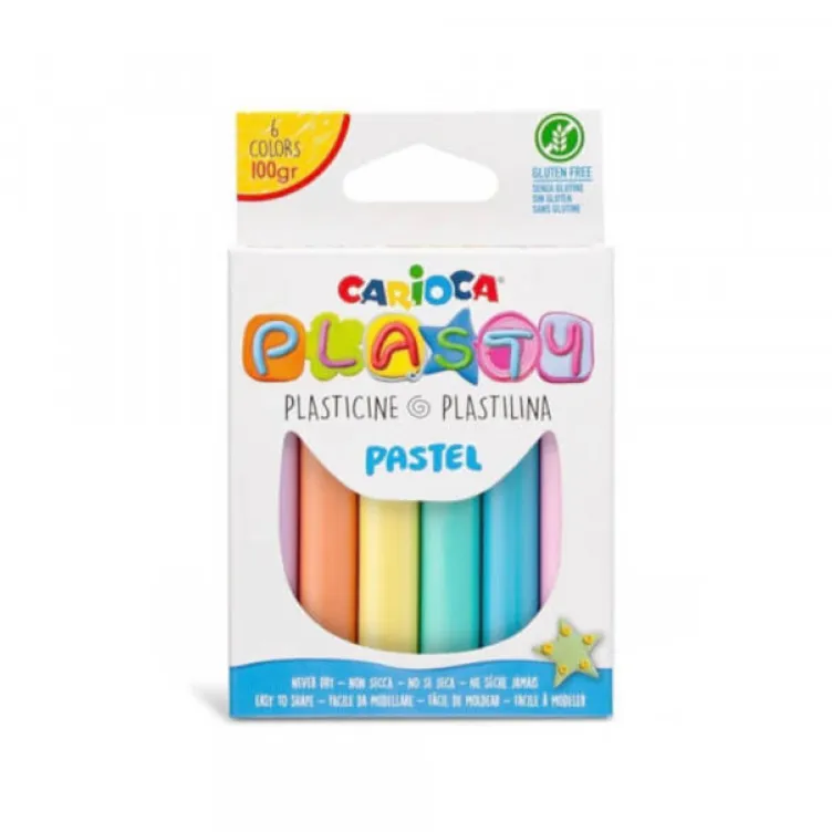 Plastelin Carioca 1/6 pastel 42174
