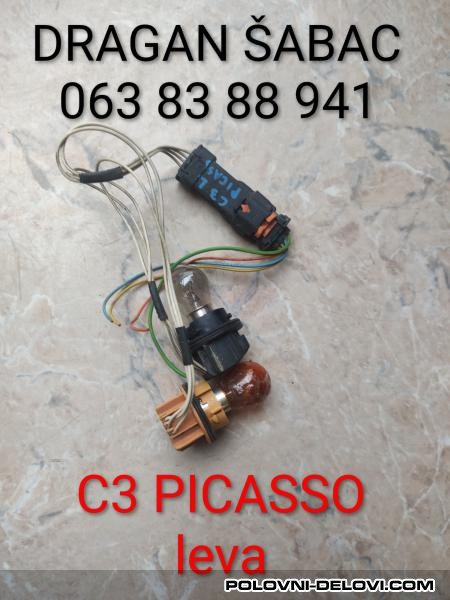 Citroen C3 Picasso Stop Svetlo Svetla I Signalizacija