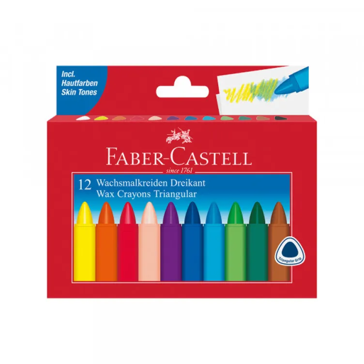 Voštane boje Faber Castell 1/12 120010