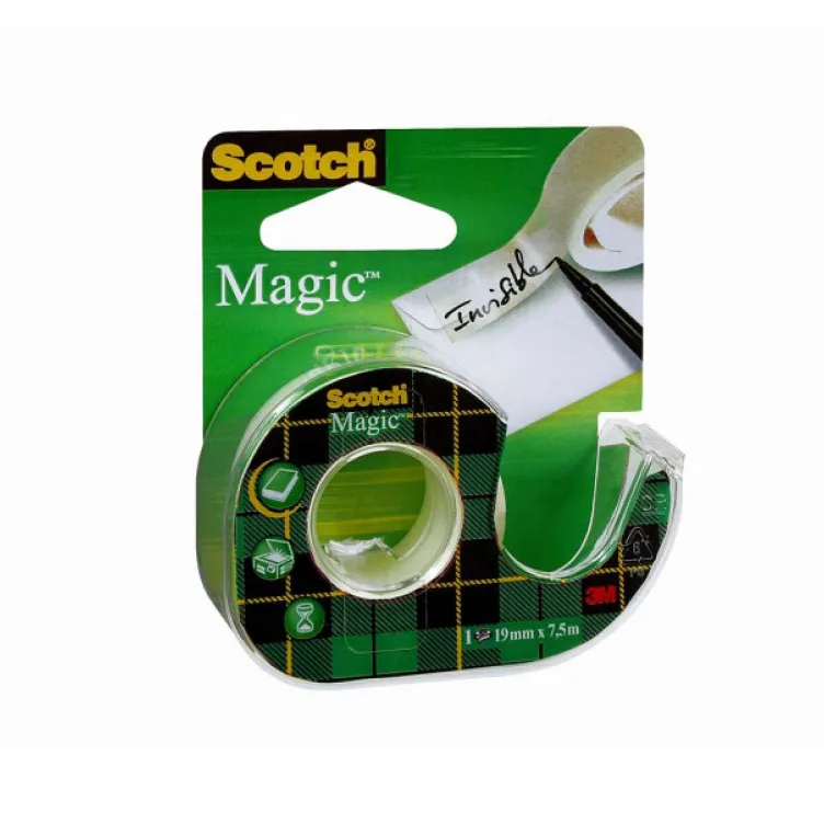 Lepljiva traka Scotch Magic 810 na stalku 19mm x 7,5m