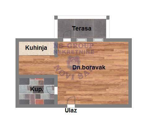 Jednosoban stan na prodaju, 20m2, 56.650€