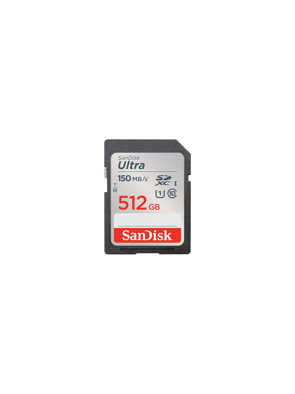 SANDISK SDXC 512GB ULTRA 150MB/S CLASS 10 UHS-I