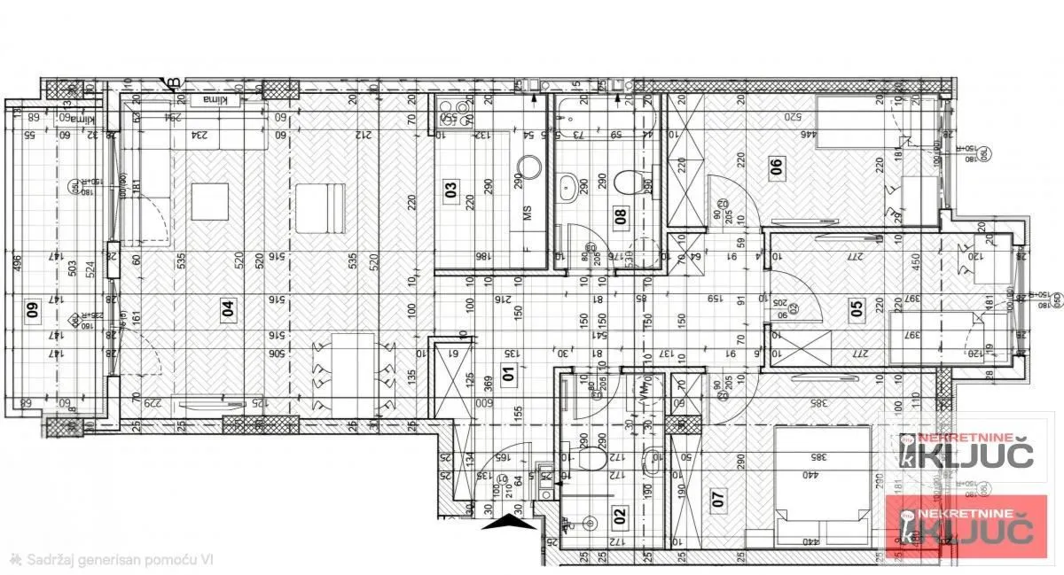 Prodaja, četvorosoban stan, 92m², Detelinara, Novi Sad Sve Podlokacije