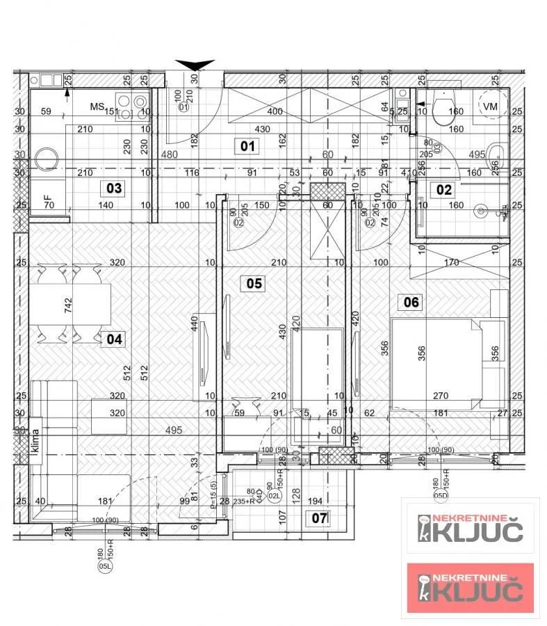 Prodaja, dvosoban stan, 53m², Detelinara, Novi Sad Sve Podlokacije
