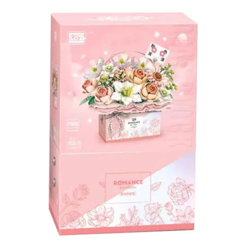 Loz - Flower Gift Box Pink