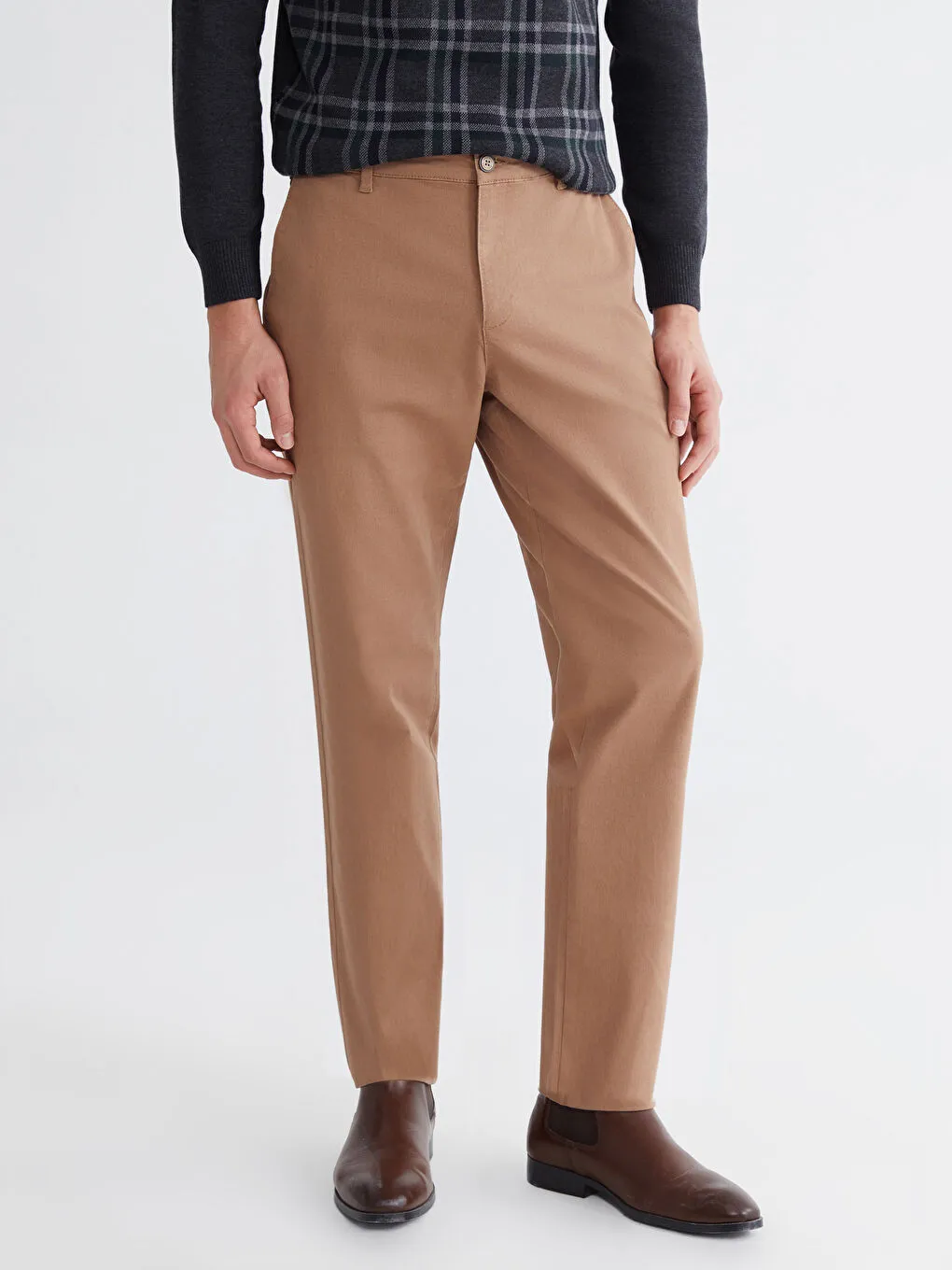 LCWAIKIKI Classic Usko Krojene Muške Chino Pantalone