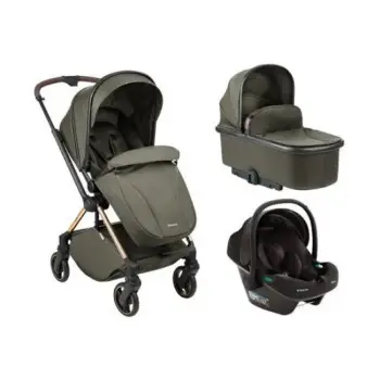 Kikka Boo kolica Kara 3u1 premium set sa autosedištem I-Xtend I-size i tvrdom korpom Grey