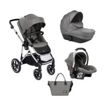 Kikka Boo kolica Thea 3u1 premium set sa autosedištem I-Xtend I-size i tvrdom korpom Grey