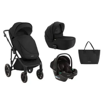 Kikka Boo kolica Thea 3u1 set sa autosedištem I-Prime I-size i tvrdom korpom Black