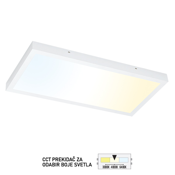 LED panel nadgradni 600×300 LPA-08-6336P CCT