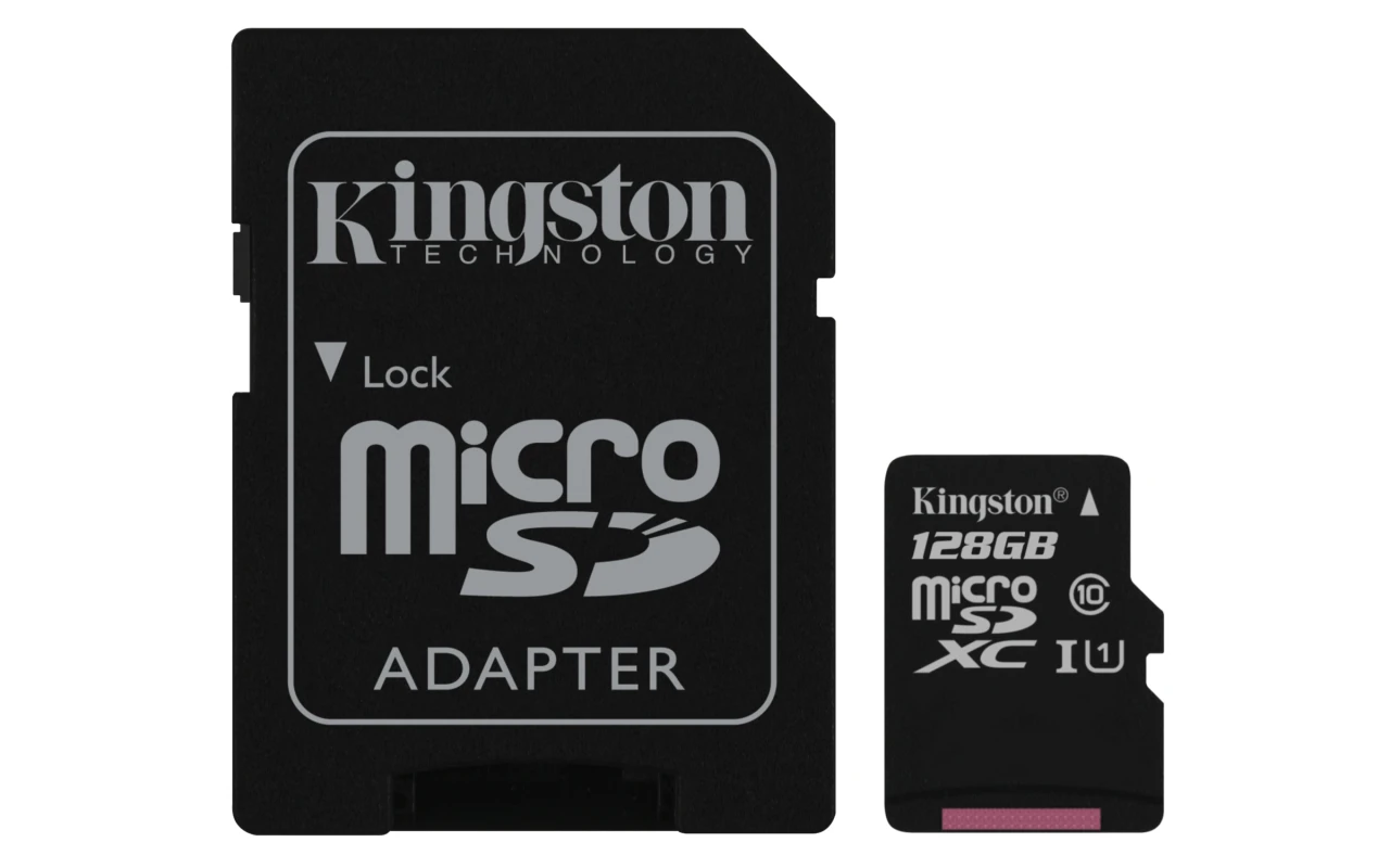 Kingston MicroSD (SDCS/128GB) 128Gb Canvas select class 10+adapter memorijska kartica