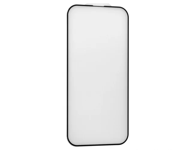 Red Tempered Glass zaštitno staklo za iPhone 14 Pro 6.1 - 2.5D, full glue, crni