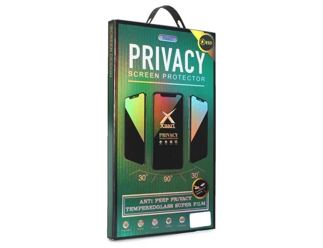 Red Tempered Glass X mart zaštitno staklo za iPhone 14 Pro Max 6.7 - 9D Privacy