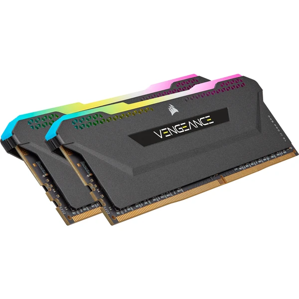 Corsair DDR4 16GB (2X8GB) 3200MHz Vengeance RGB PRO SL C16 (CMH16GX4M2E3200C16) memorija za desktop