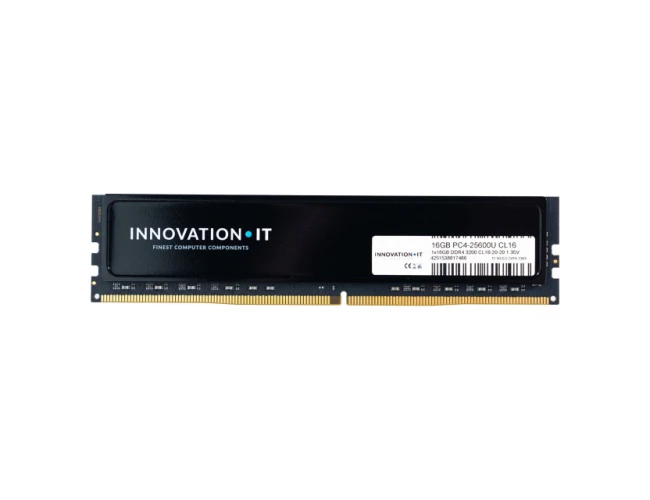 InnovationIT DDR4 RAM memorija 16GB 3200MHz DIMM sa hladnjakom - DDR4, 16GB, 3200MHz, DIMM, sa hladnjakom